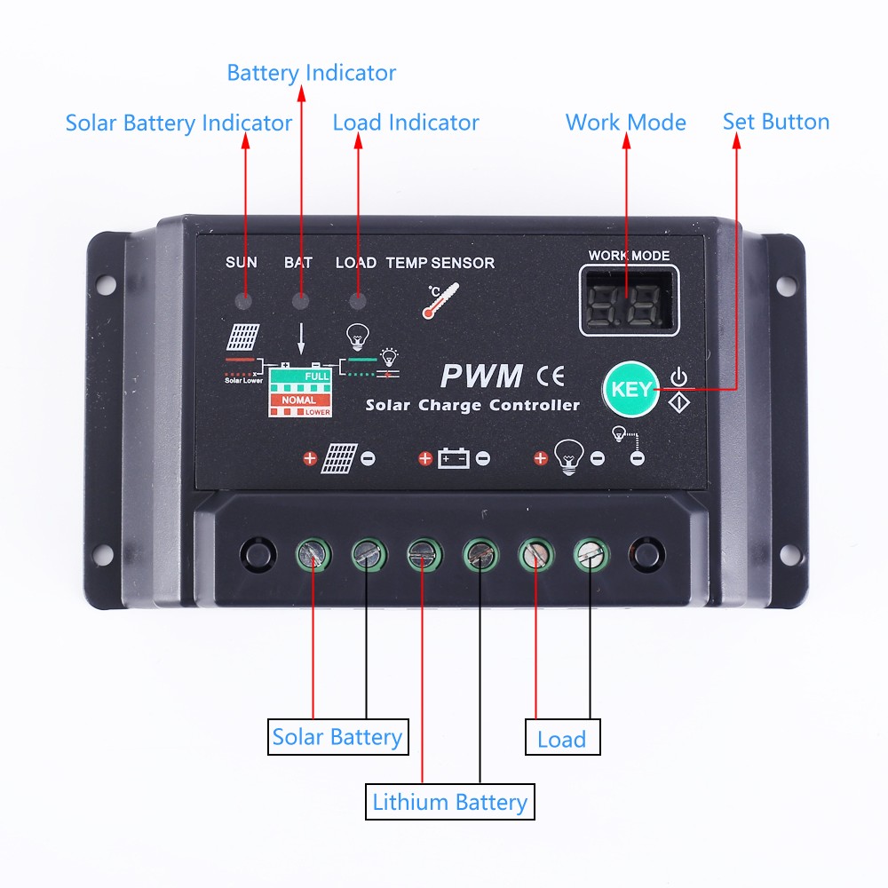 SCL-10A AMP PWM PV Solar Charge Controller 12Volt 24Volt Solar Panel ... SCL-10A AMP PWM PV Solar Charge Controller 12Volt 24Volt Solar Panel ...